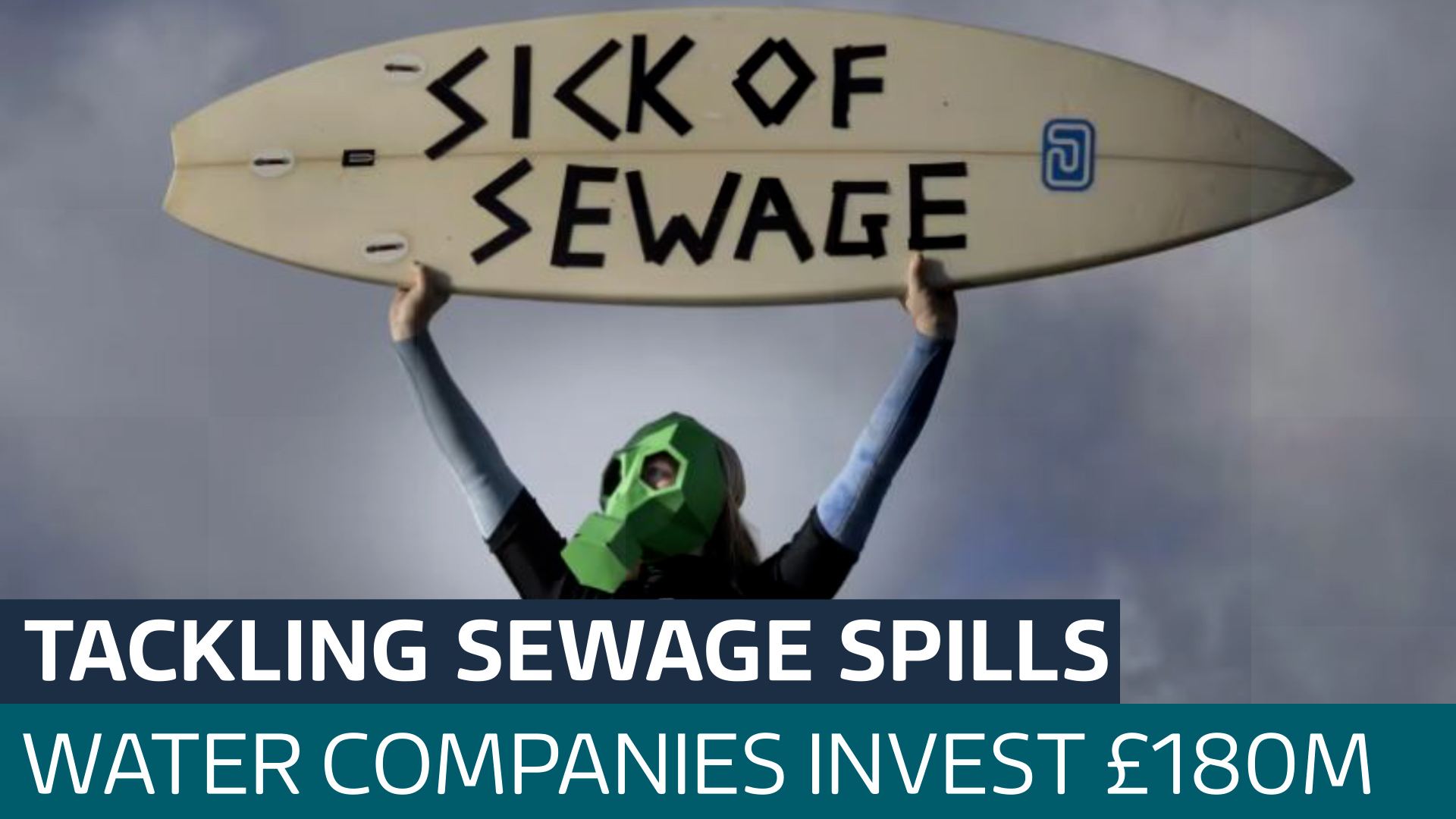 Water companies to invest more than £180m to tackle sewage spills ...