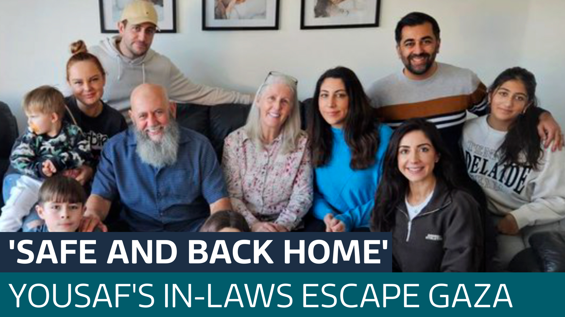 First Minister Humza Yousaf's parents-in-law arrive in Scotland after ...