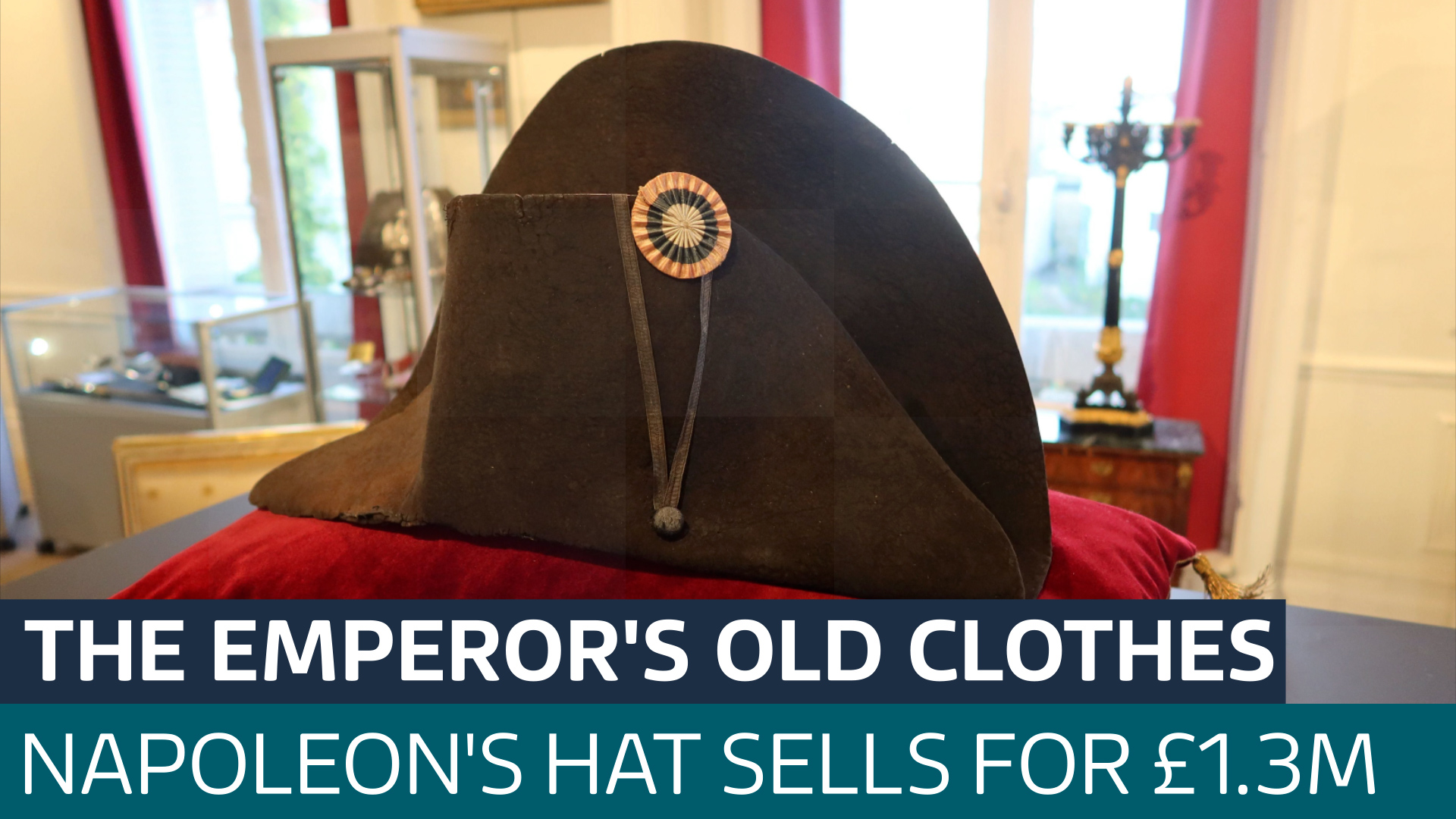 Napoleon Bonaparte's signature hat sells for £1.3m at Paris auction ...