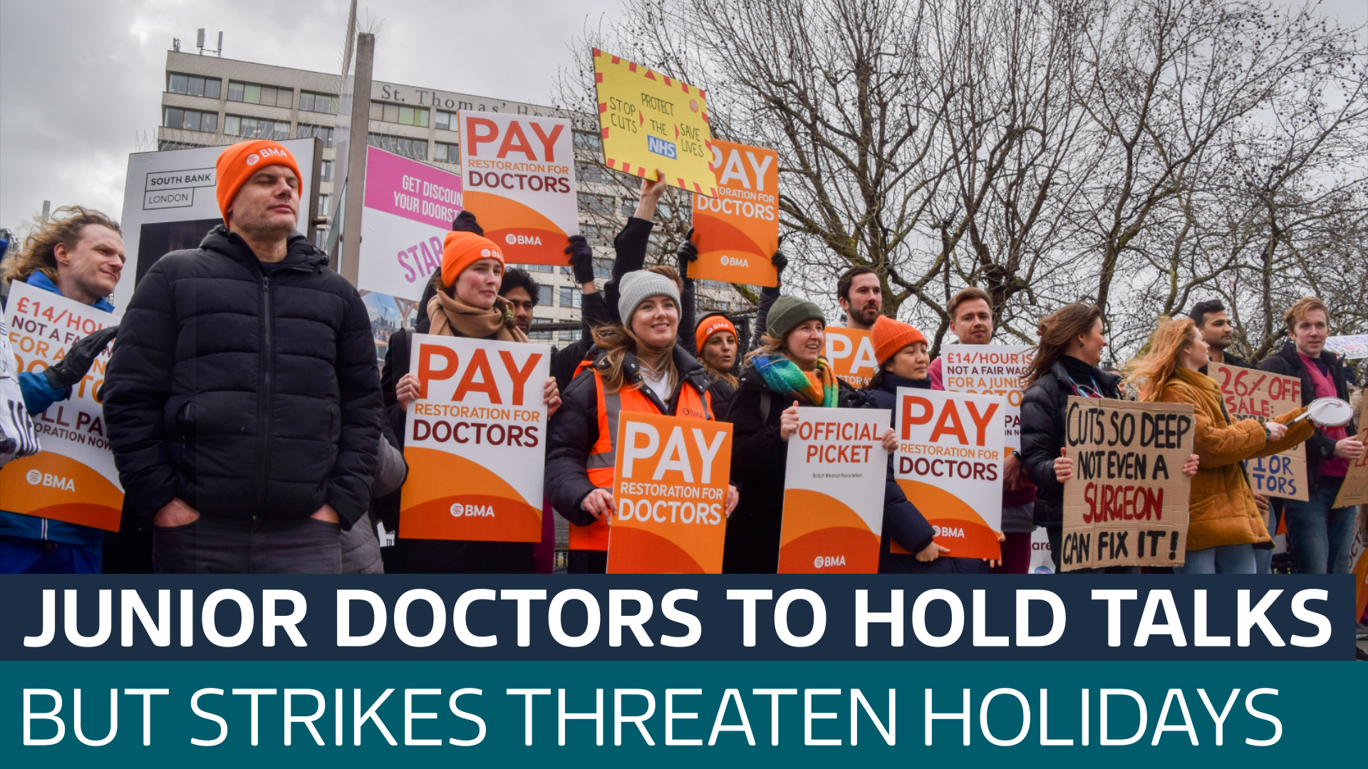 Junior doctors suspend strikes to hold pay talks with government ...
