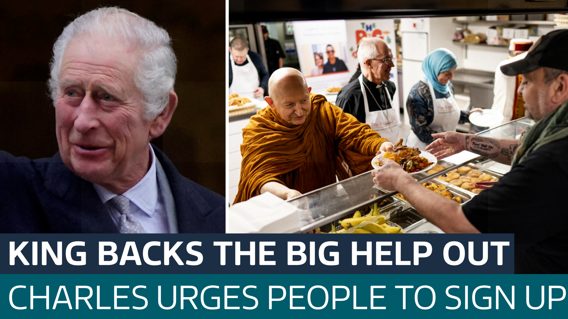 King Charles supports The Big Help Out volunteering scheme as it ...