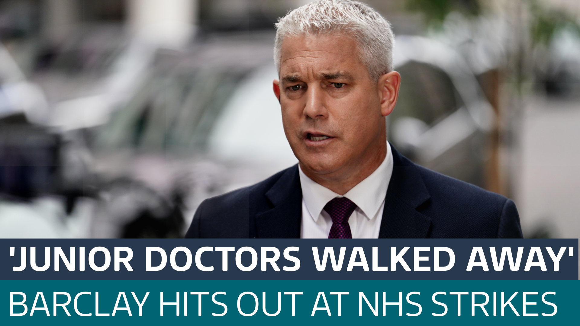 Heath Secretary accuses junior doctors of 'walking away' from ...