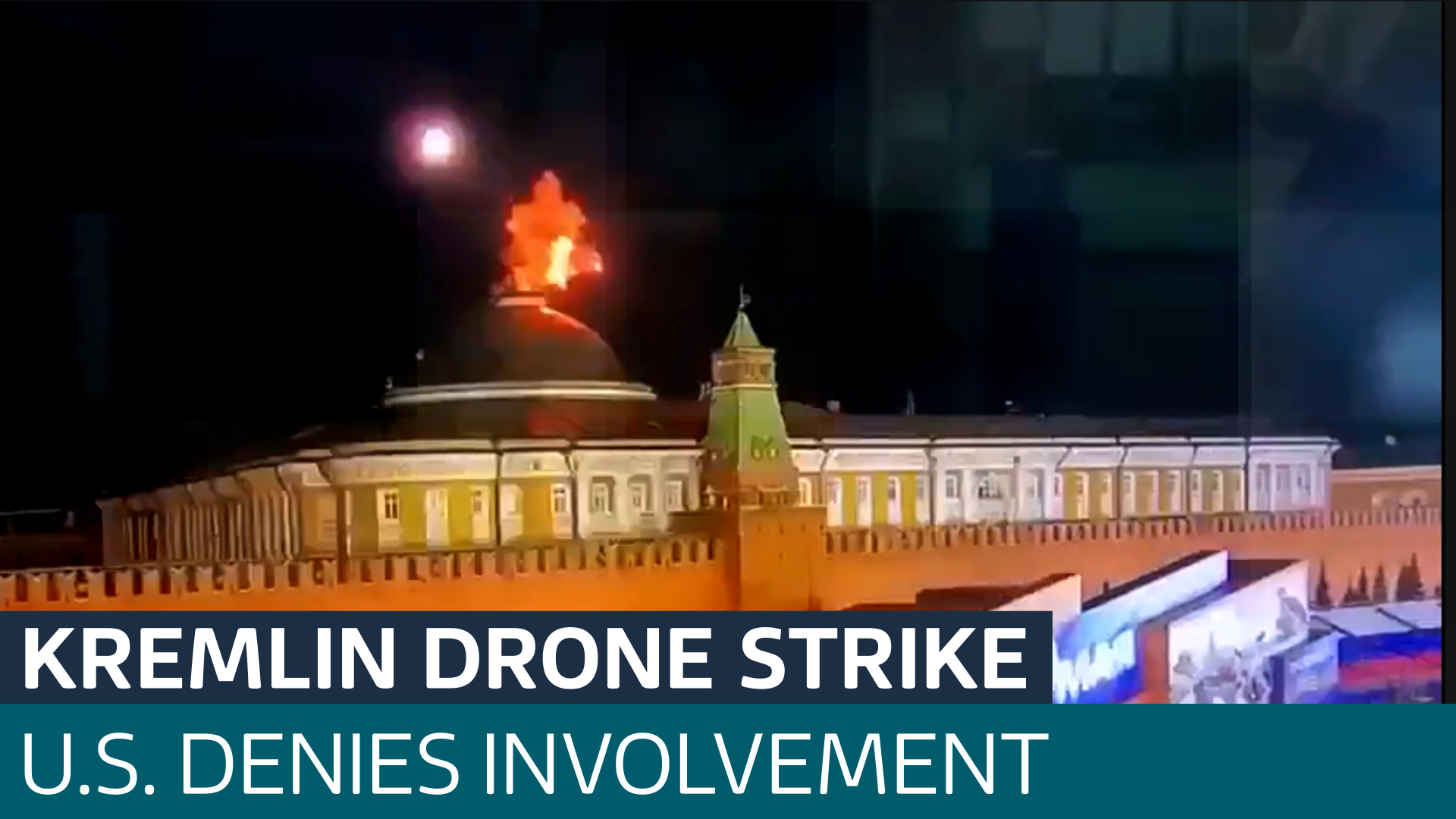 U.S. denies any involvement in Kremlin drone attack - Latest From ITV News