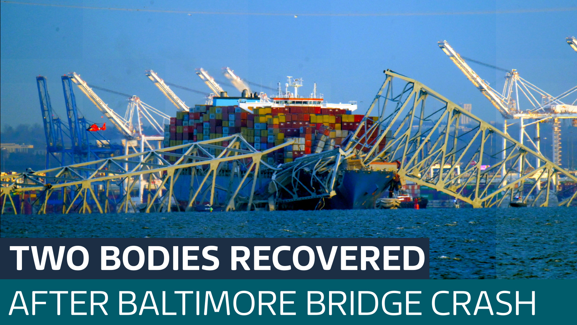 Two bodies recovered from the water after Baltimore bridge collapse ...