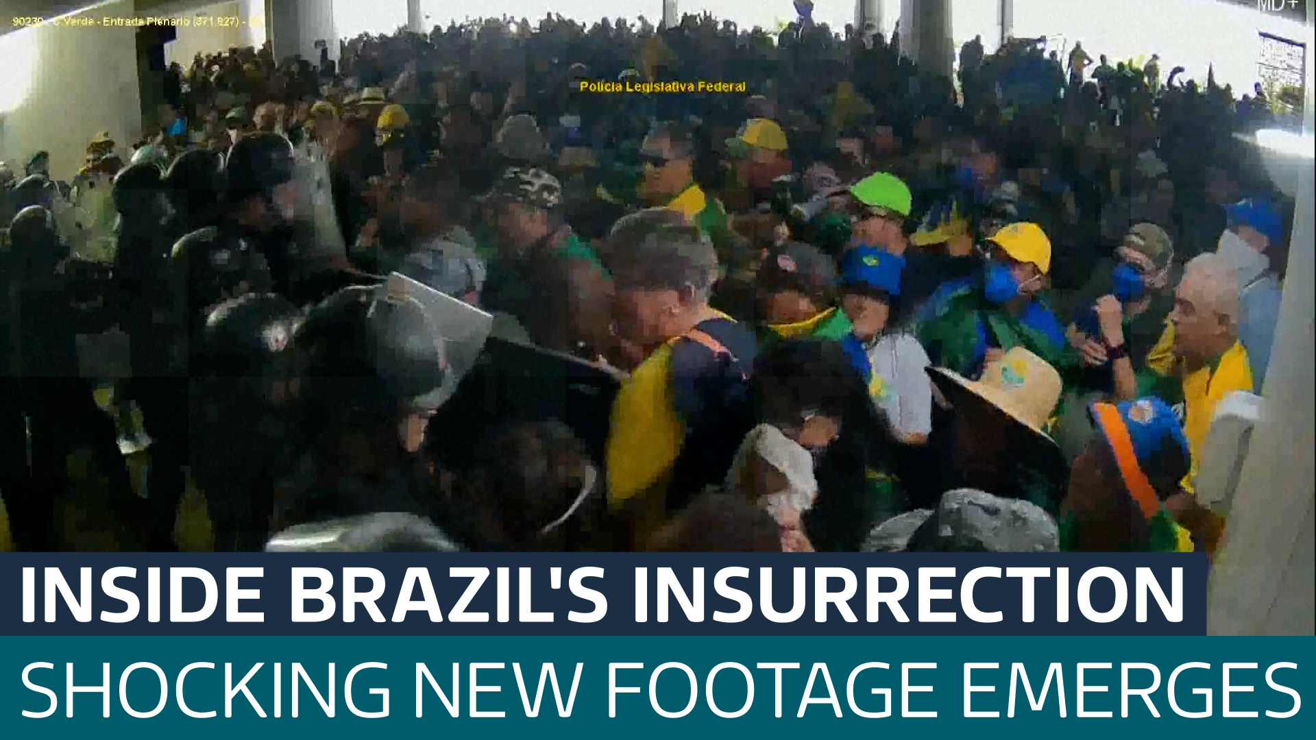 Inside the 'Brazilian Insurrection': Shocking bodycam and CCTV footage ...