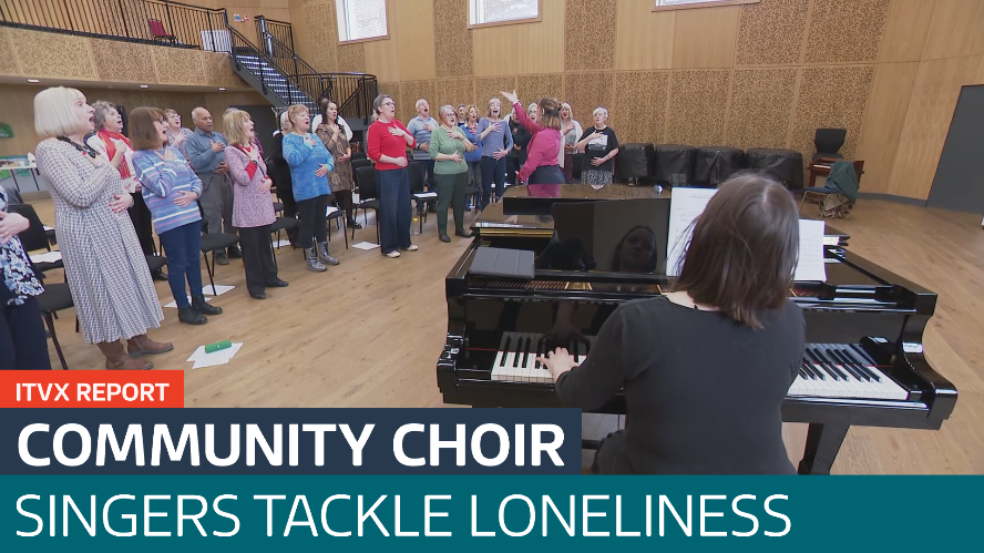 Community group bringing people together through song - Latest From ITV ...