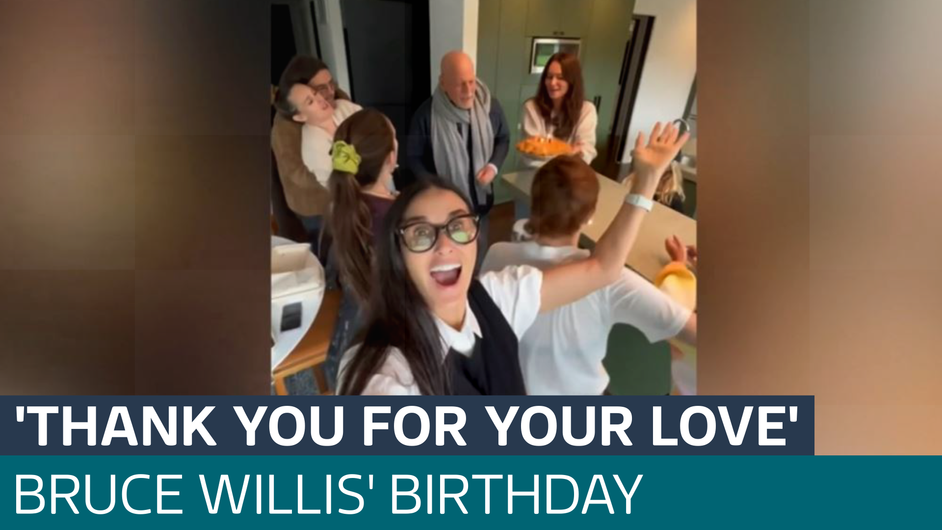 Family of Bruce Willis celebrate his birthday and thank people for ...