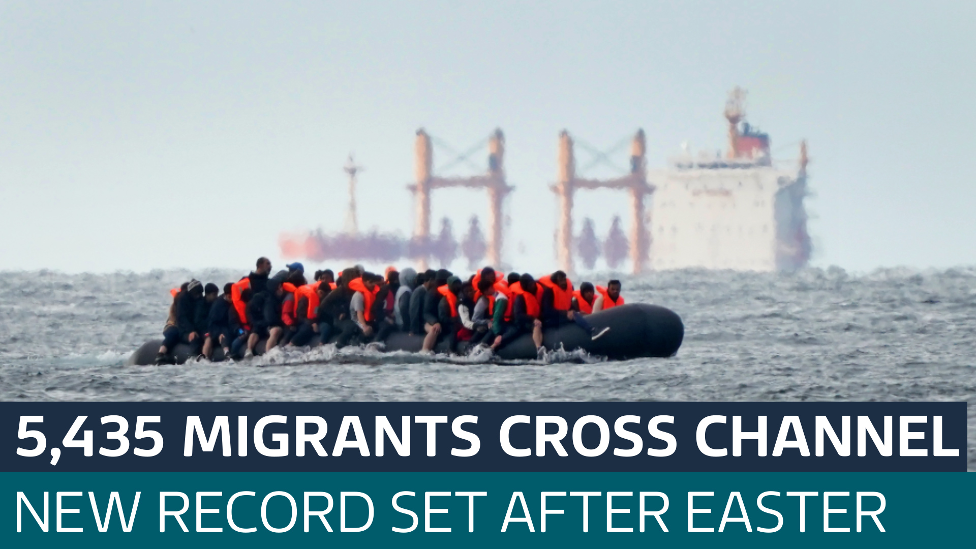 More than 5,000 migrants crossed Channel on small boats since January ...