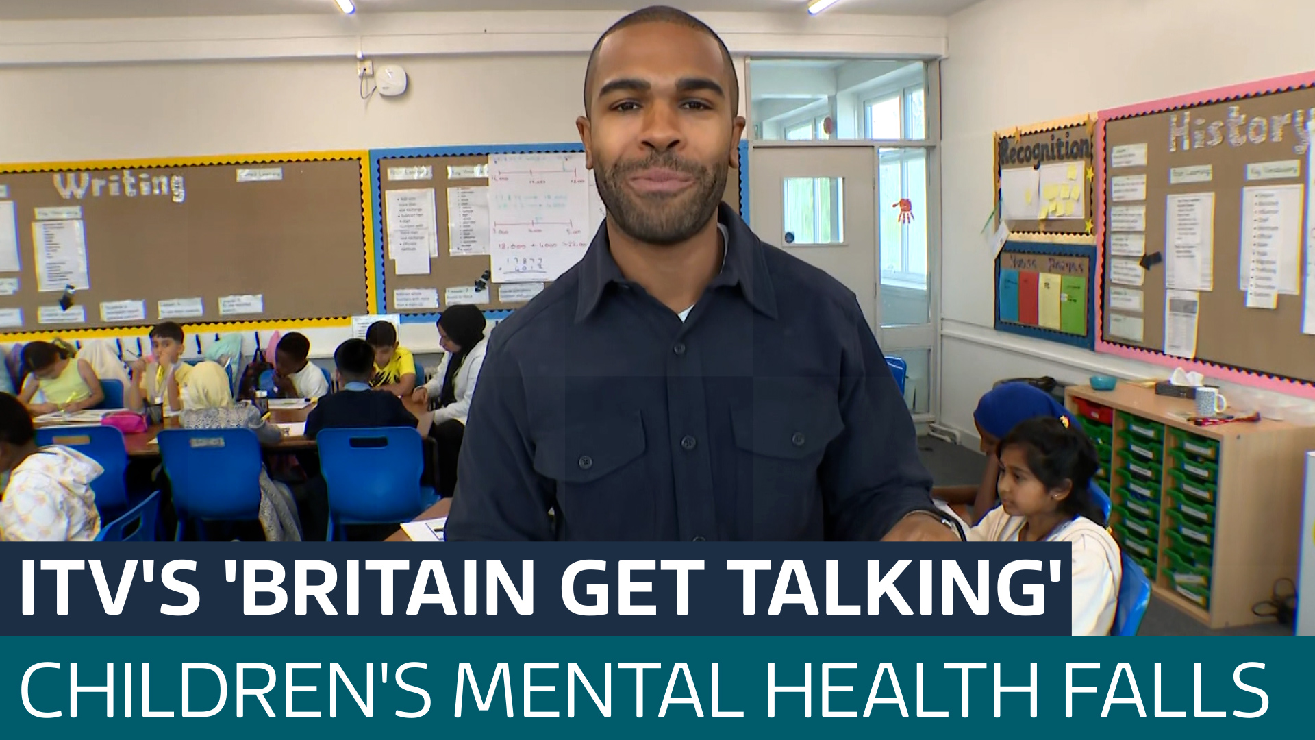 ITV launches campaign as NHS figures show children's mental health has ...