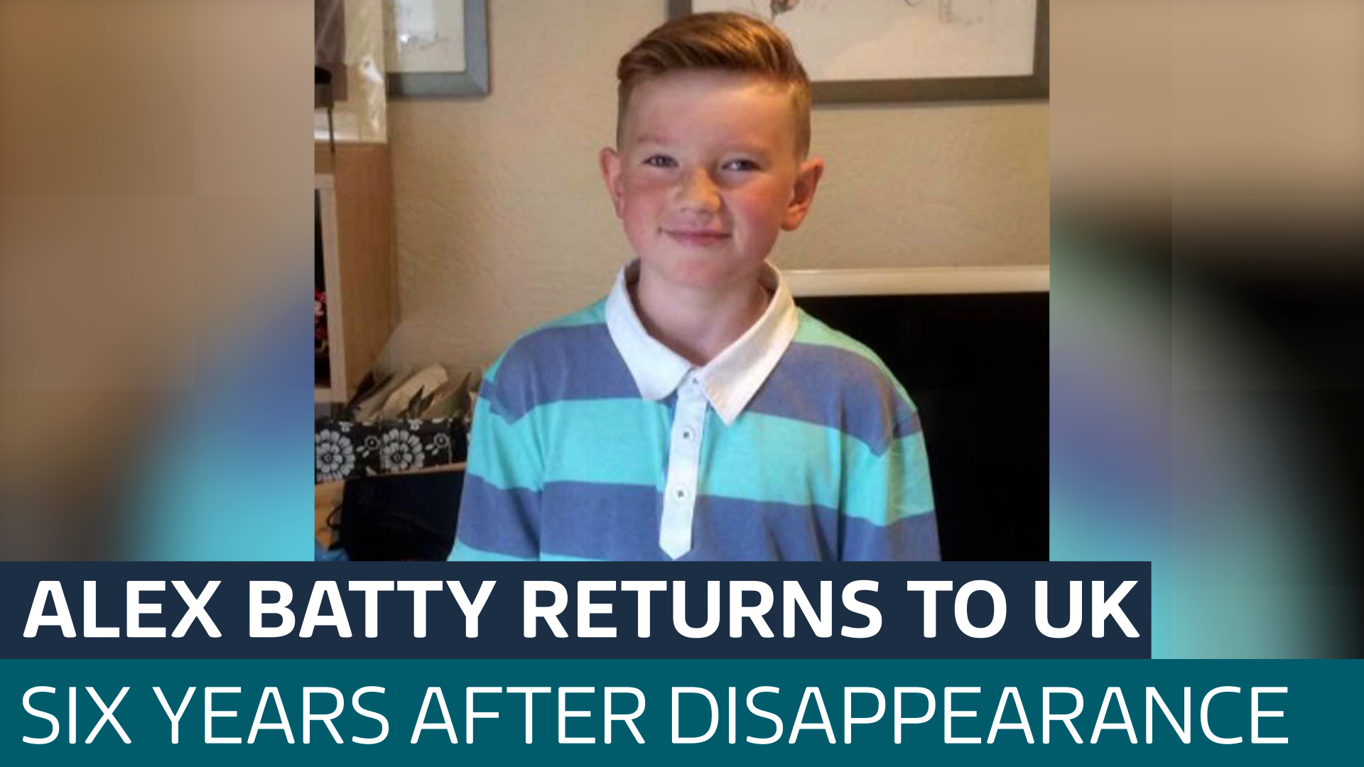 Missing schoolboy Alex Batty returns to the UK after six years - Latest ...
