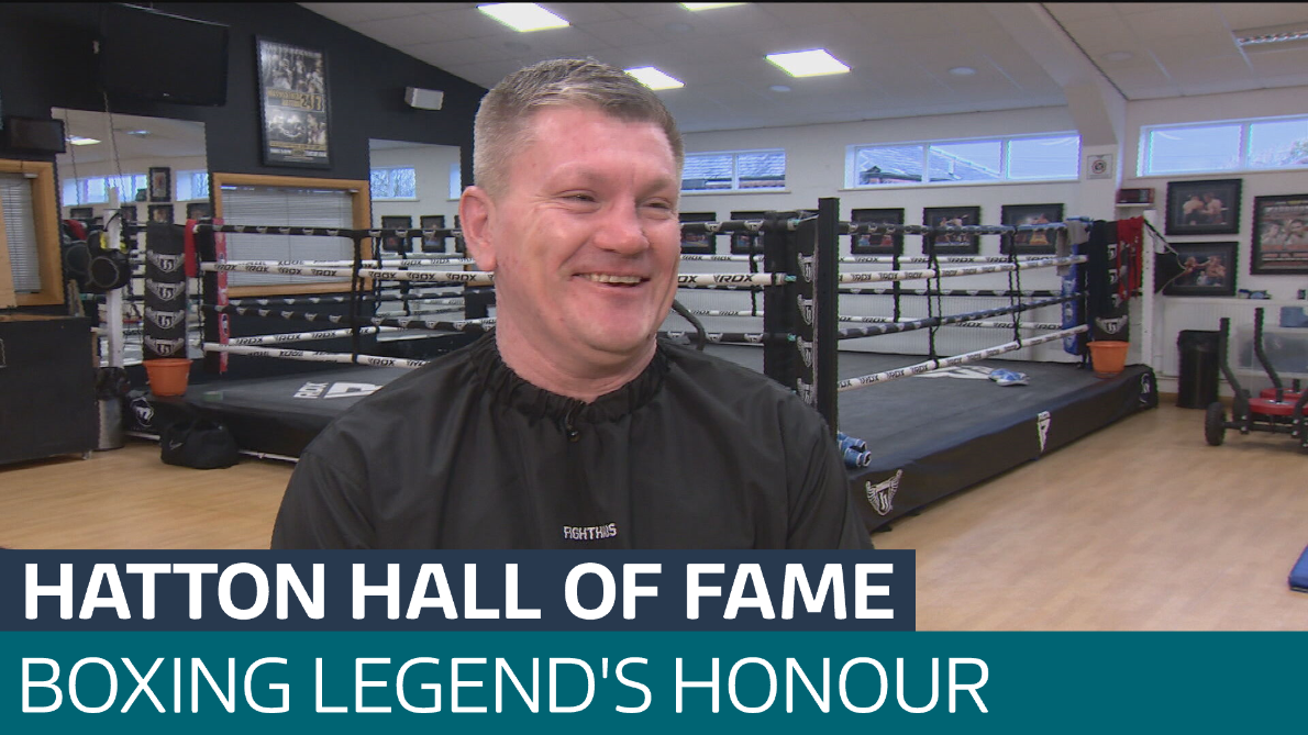 Ricky Hatton and Jane Couch inducted into the International Boxing Hall ...