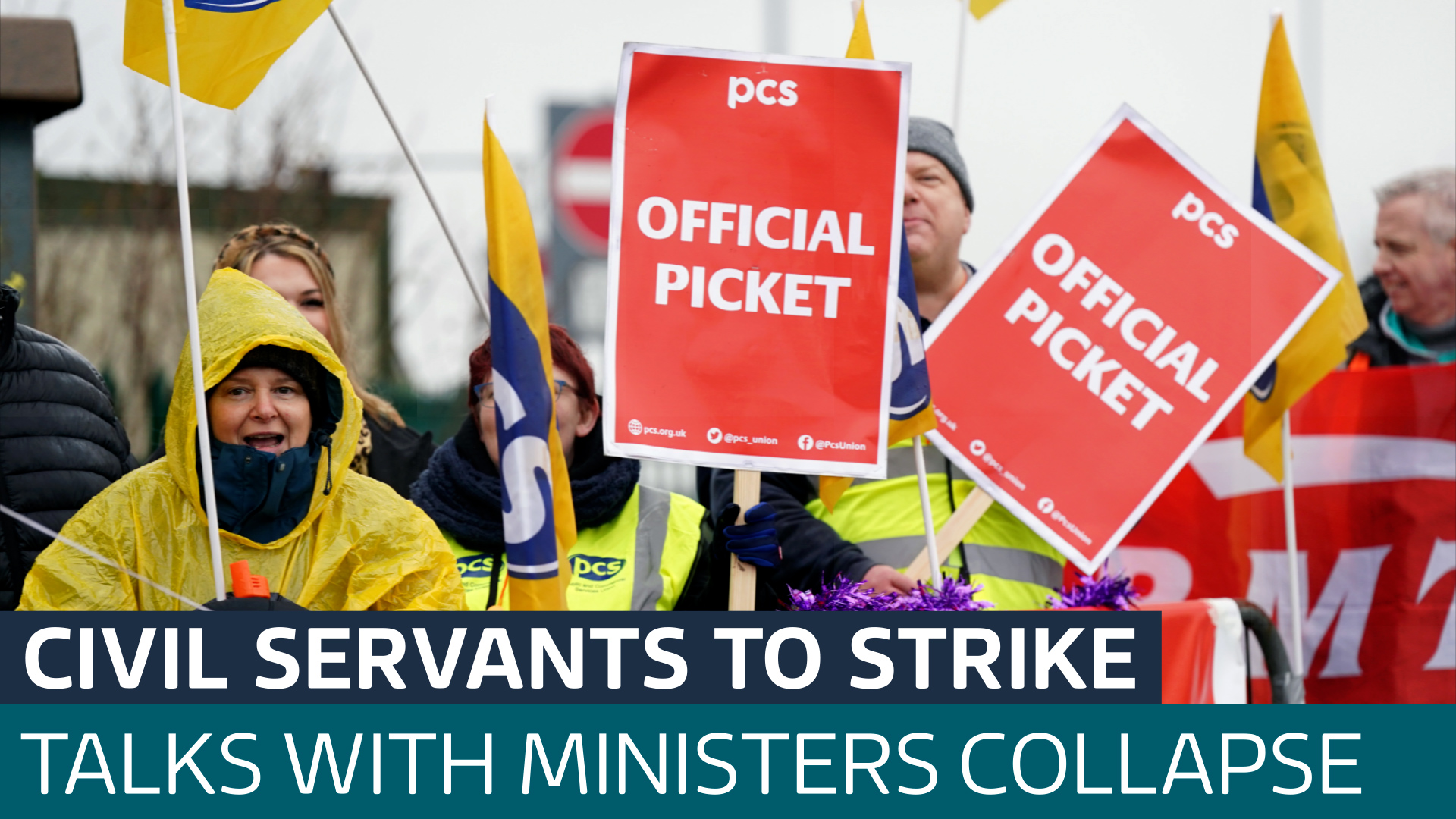 Civil servants to go ahead with strike after breakdown in talks with ...