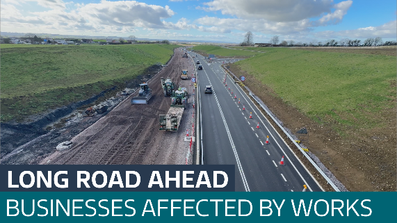 Businesses say A303 roadworks have been a nightmare - Latest From ITV News