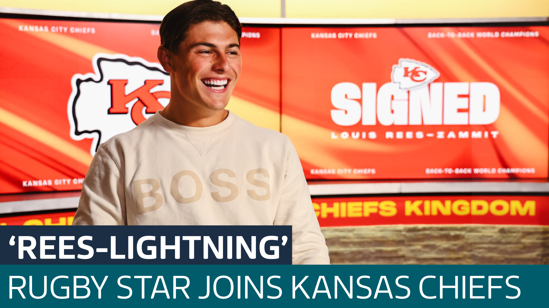 'Rees-Lightning': Former Wales rugby star signs for NFL Kansas City ...