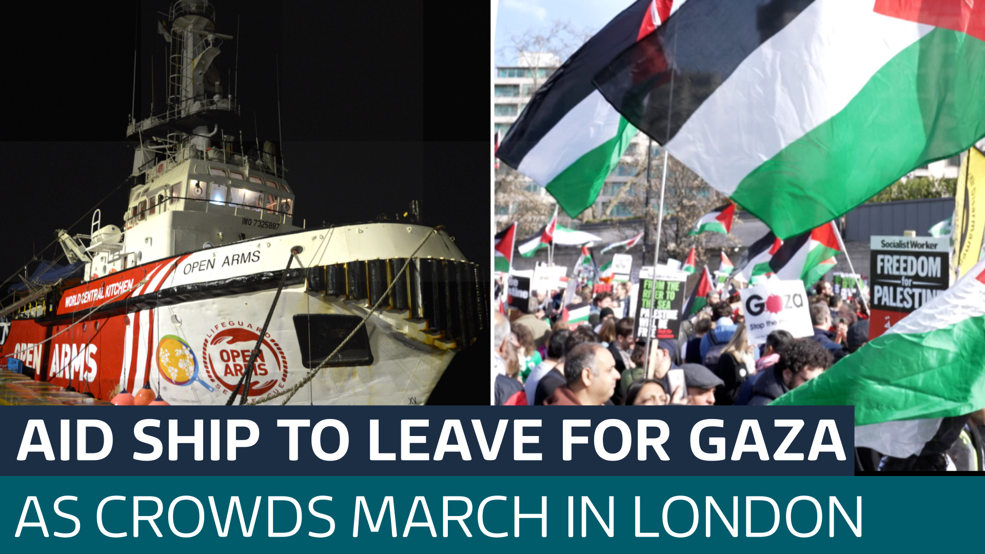 Thousands gather in London calling for Gaza ceasefire - Latest From ITV ...