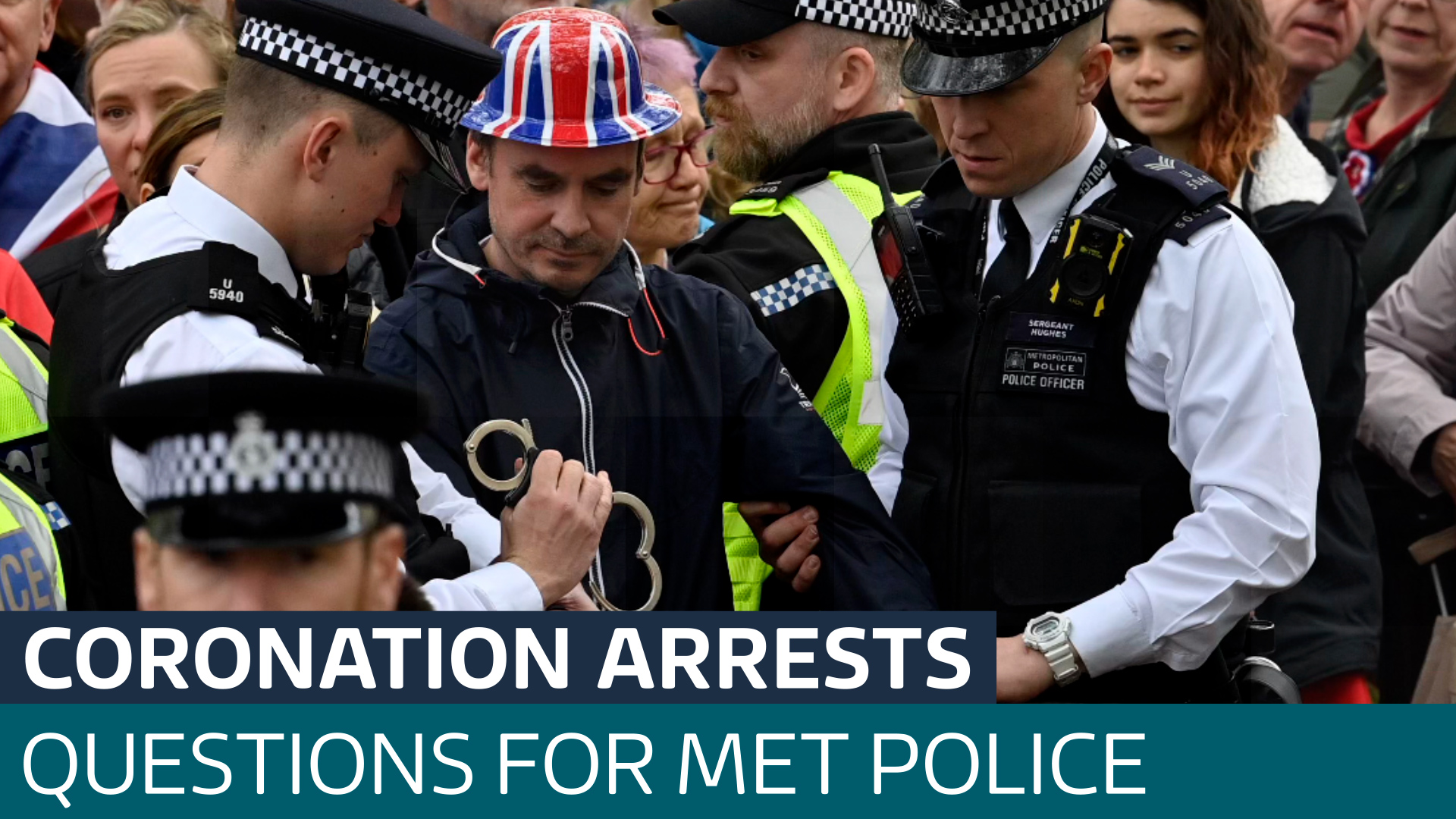 Calls for an investigation after Met Police make 64 arrests at ...