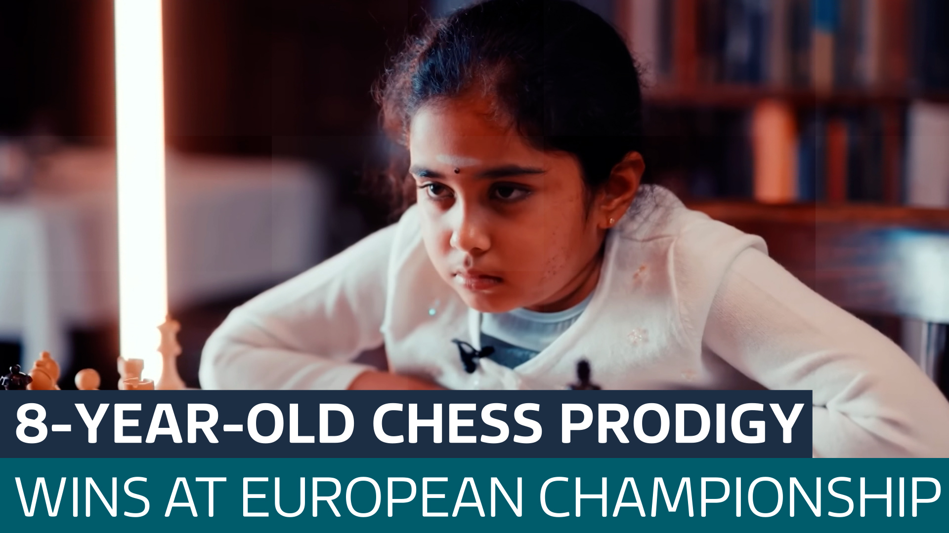 Eight-year-old 'chess prodigy' crowned best female player at European ...