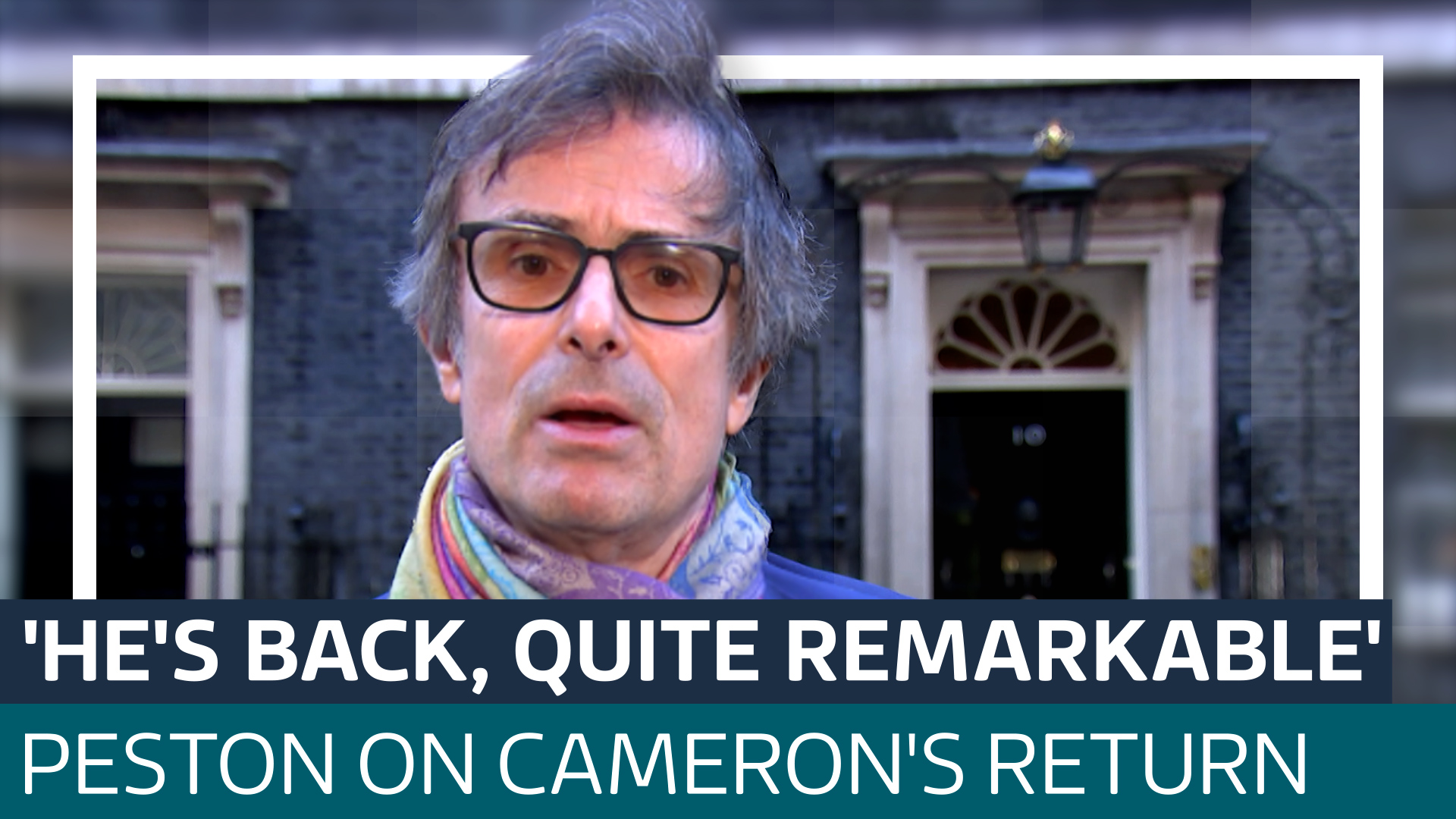 Robert Peston on David Cameron's appointment and Suella Braverman's ...