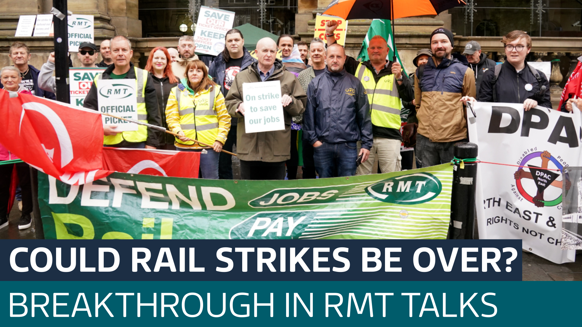Step towards ending rail strikes as breakthrough made in RMT pay talks ...