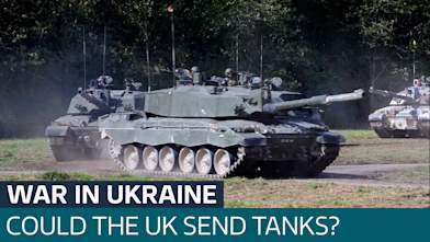 Government considers supplying Ukraine with British tanks for first ...