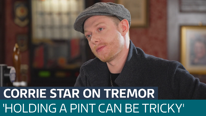 Coronation Street star Rob Mallard talks about essential tremor ...