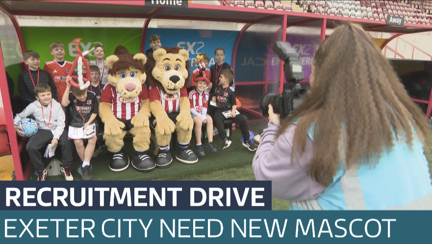 Exeter City Football Club is recruiting for a new mascot - Latest From ...