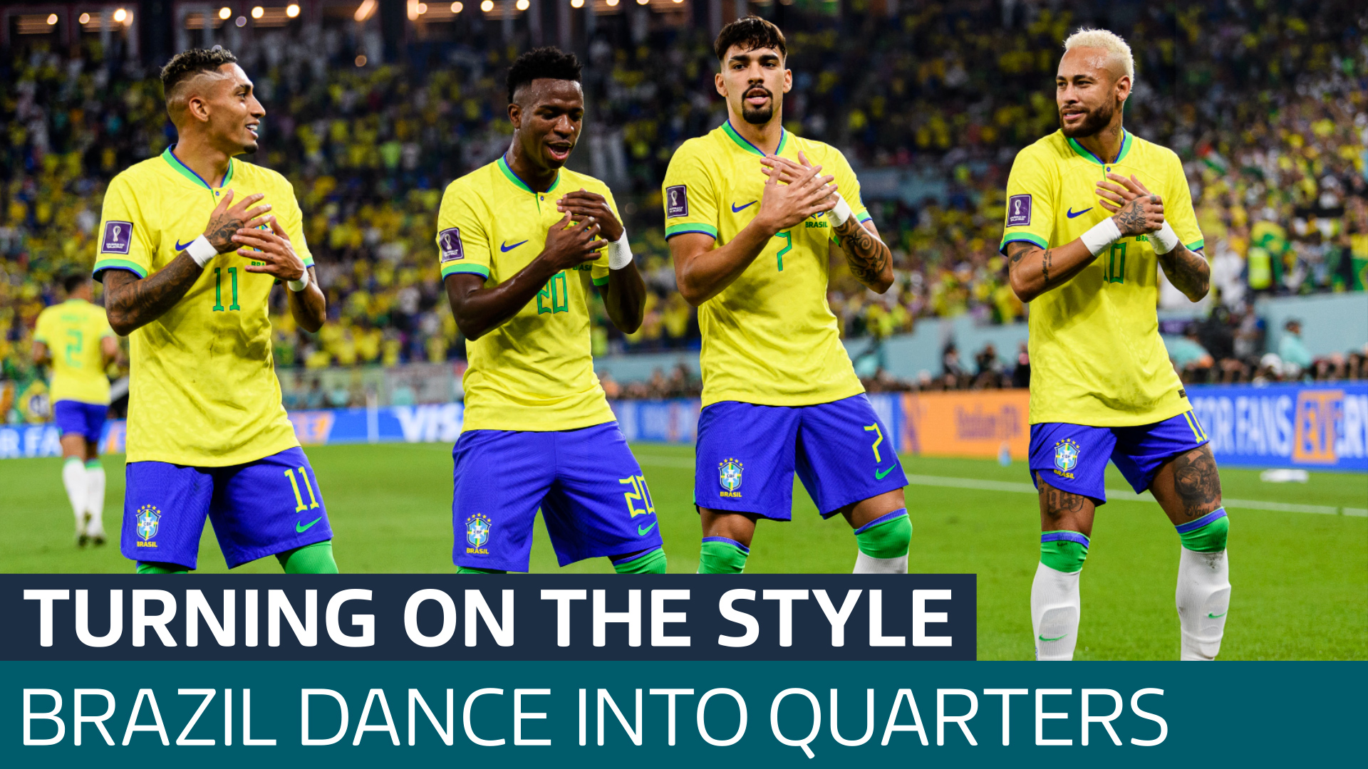 World Cup: Brazil through to quarter-finals with stylish win over South ...