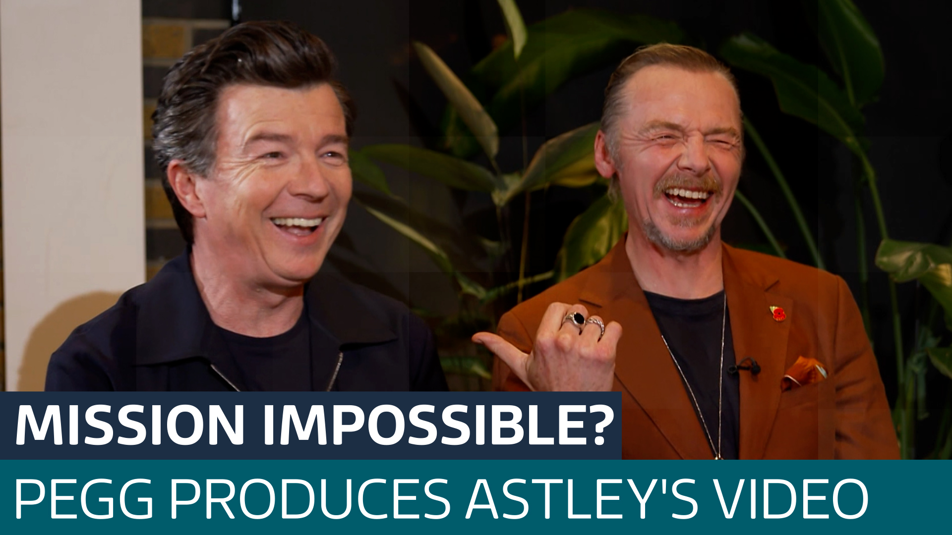 Simon Pegg and Mission Impossible film crew produce Rick Astley's new ...