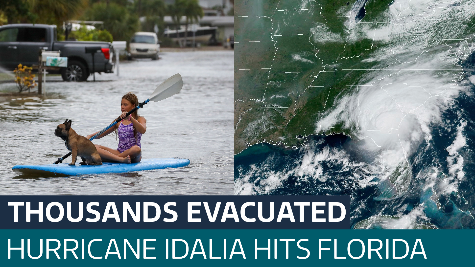 Thousands evacuated as Florida hit by Hurricane Idalia - Latest From ...