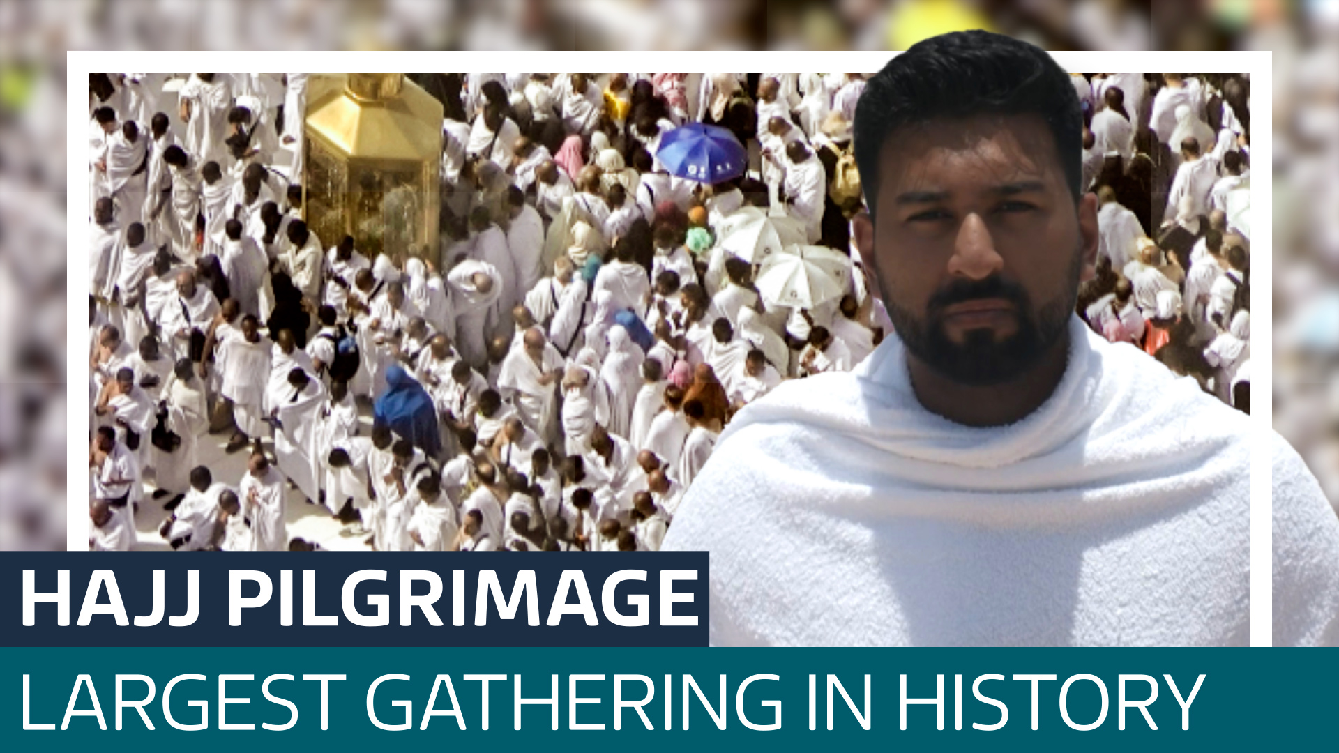 Millions of Muslims began annual Hajj pilgrimage - Latest From ITV News