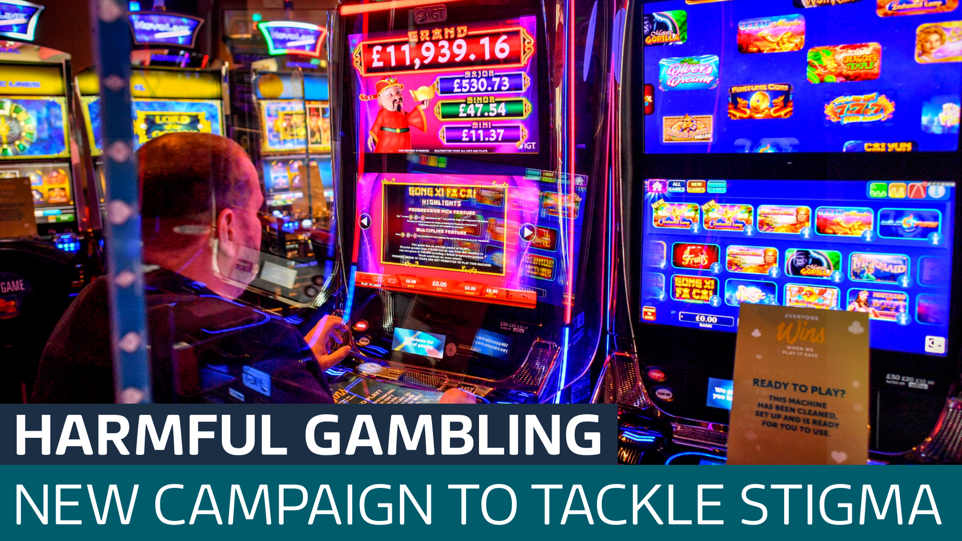 Campaign launched to tackle stigma surrounding harmful gambling ...
