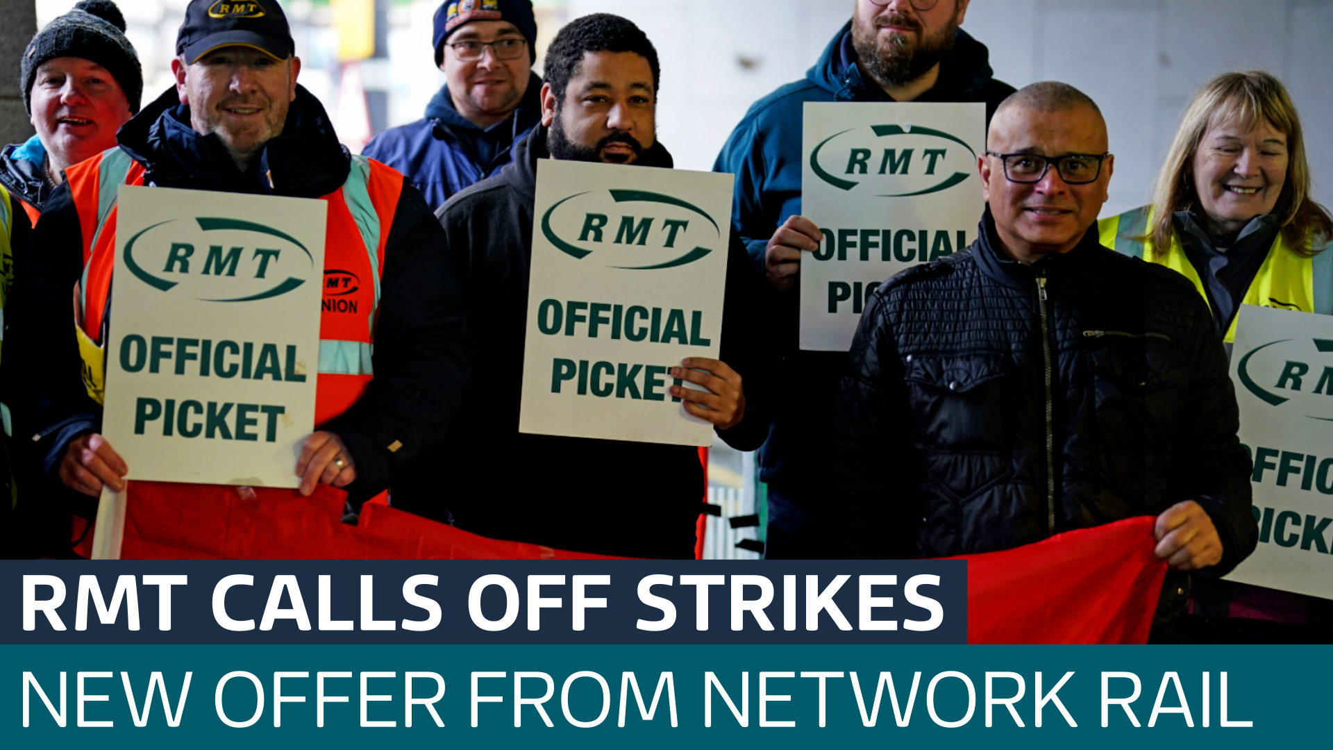 RMT calls off upcoming strikes on Network Rail following new pay offer ...