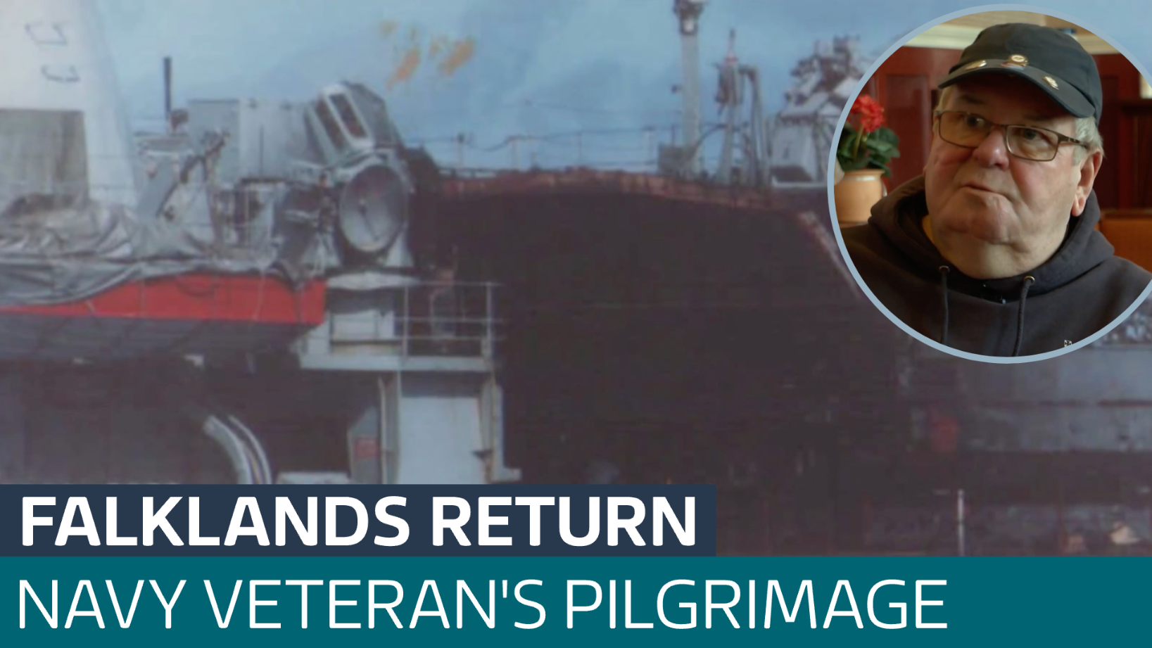 Royal Navy veteran returns to the Falklands - Latest From ITV News