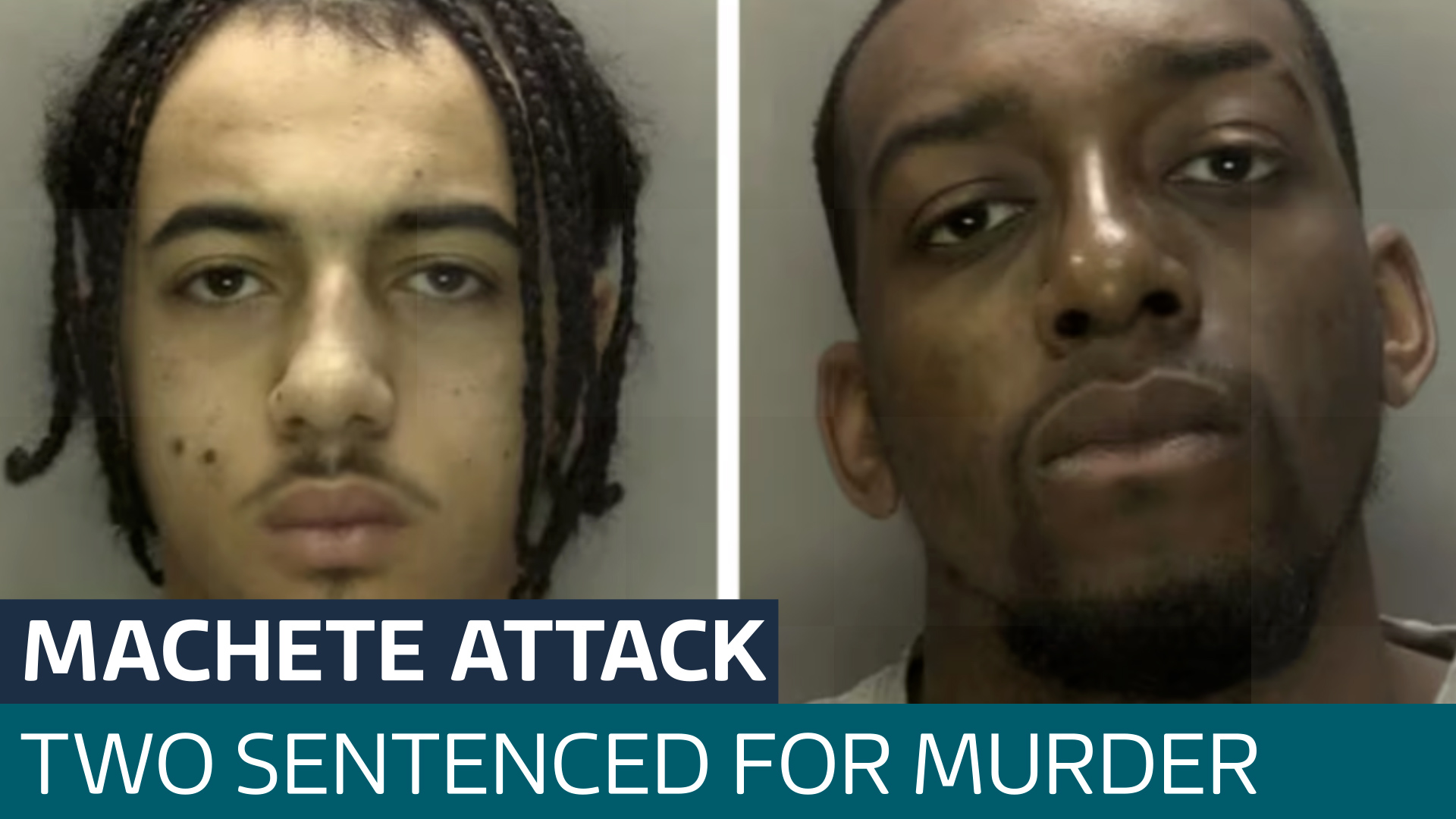 Two gang members jailed for life for machete murder caught on camera ...