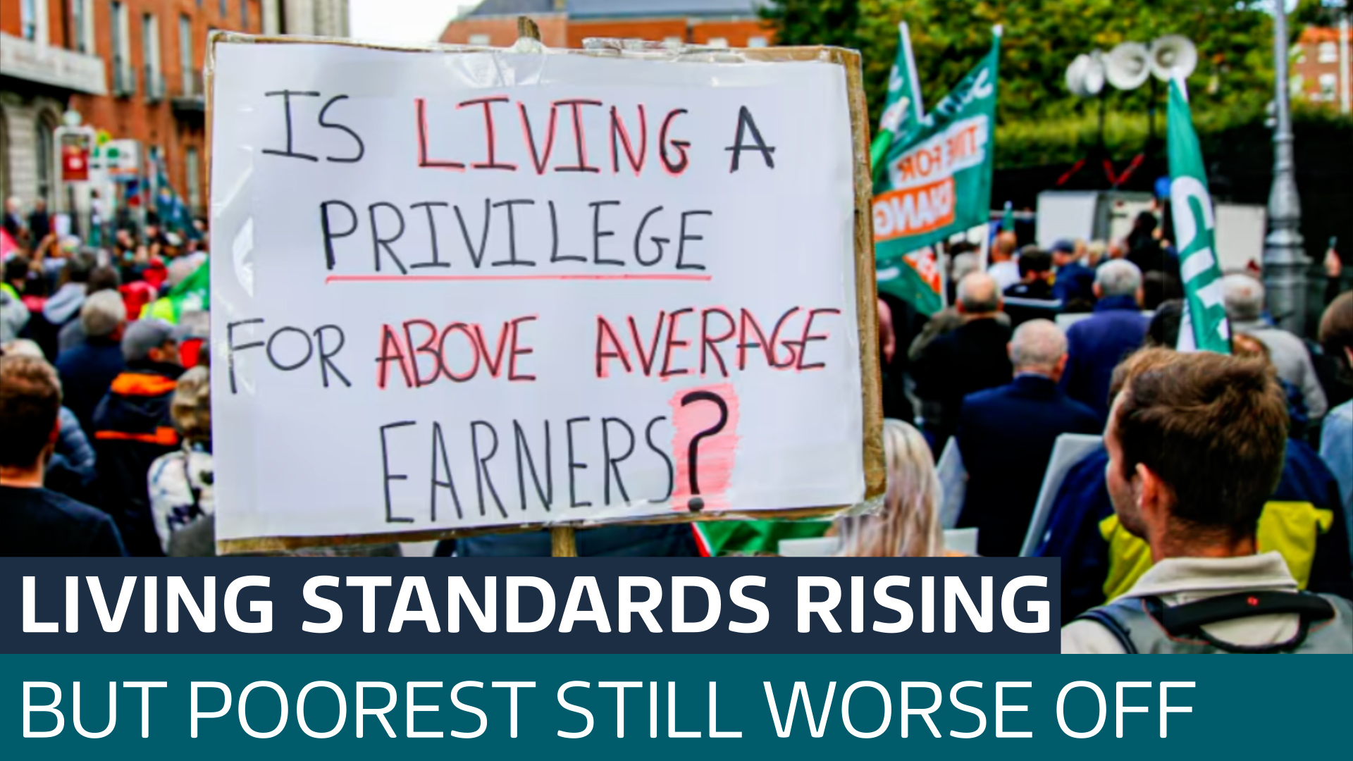 UK living standards slowly rising, but poorest are thousands of pounds ...