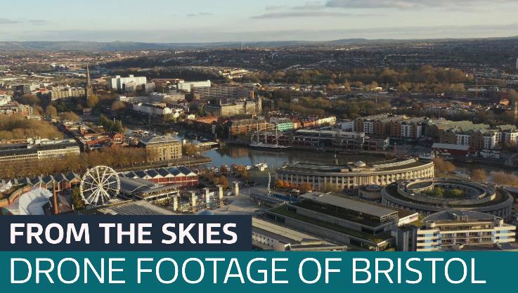 Drone footage captures the city of Bristol from the skies - Latest From ...