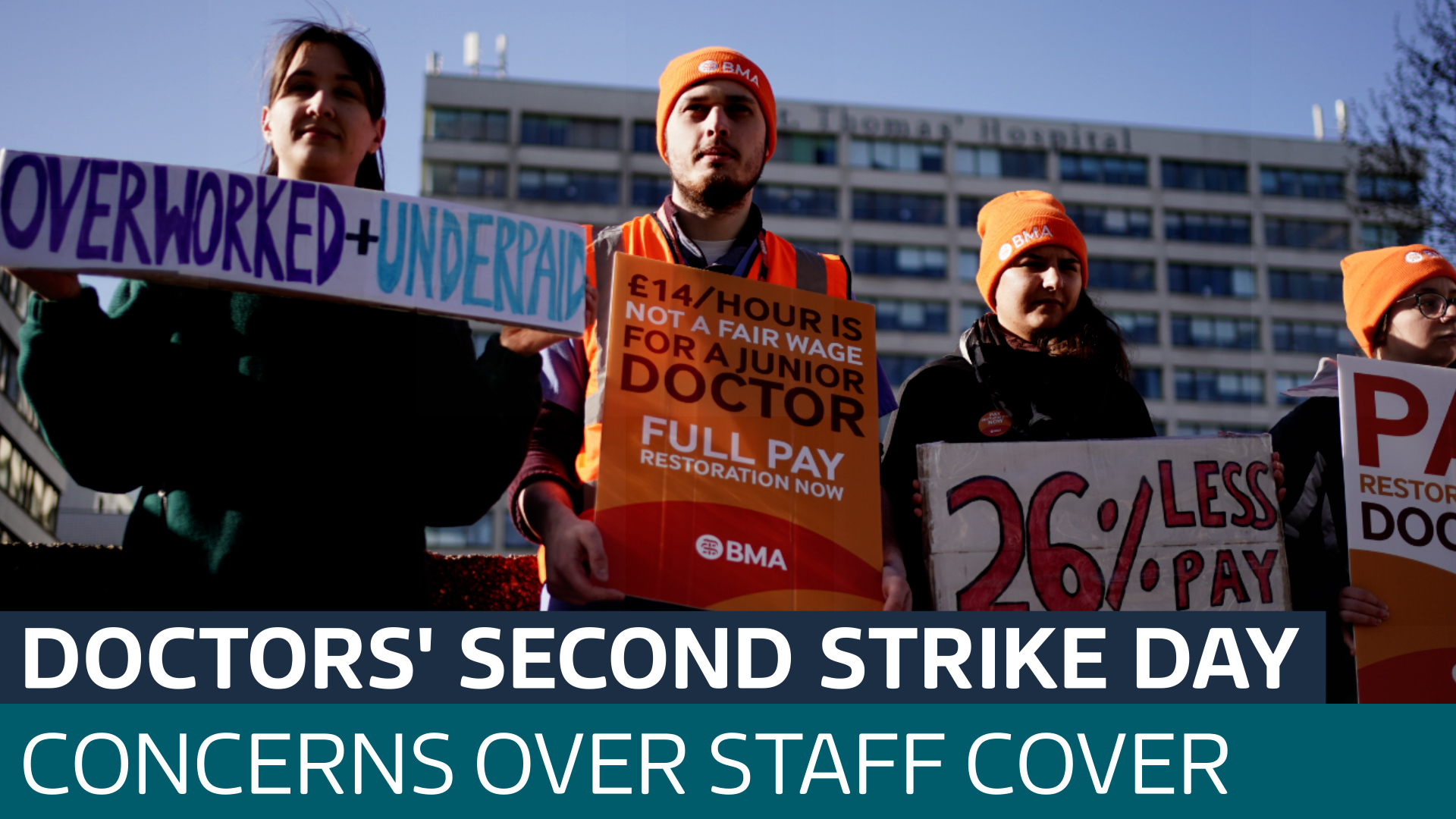 Junior doctors' strikes: Health union BMA talking to Acas conciliation ...