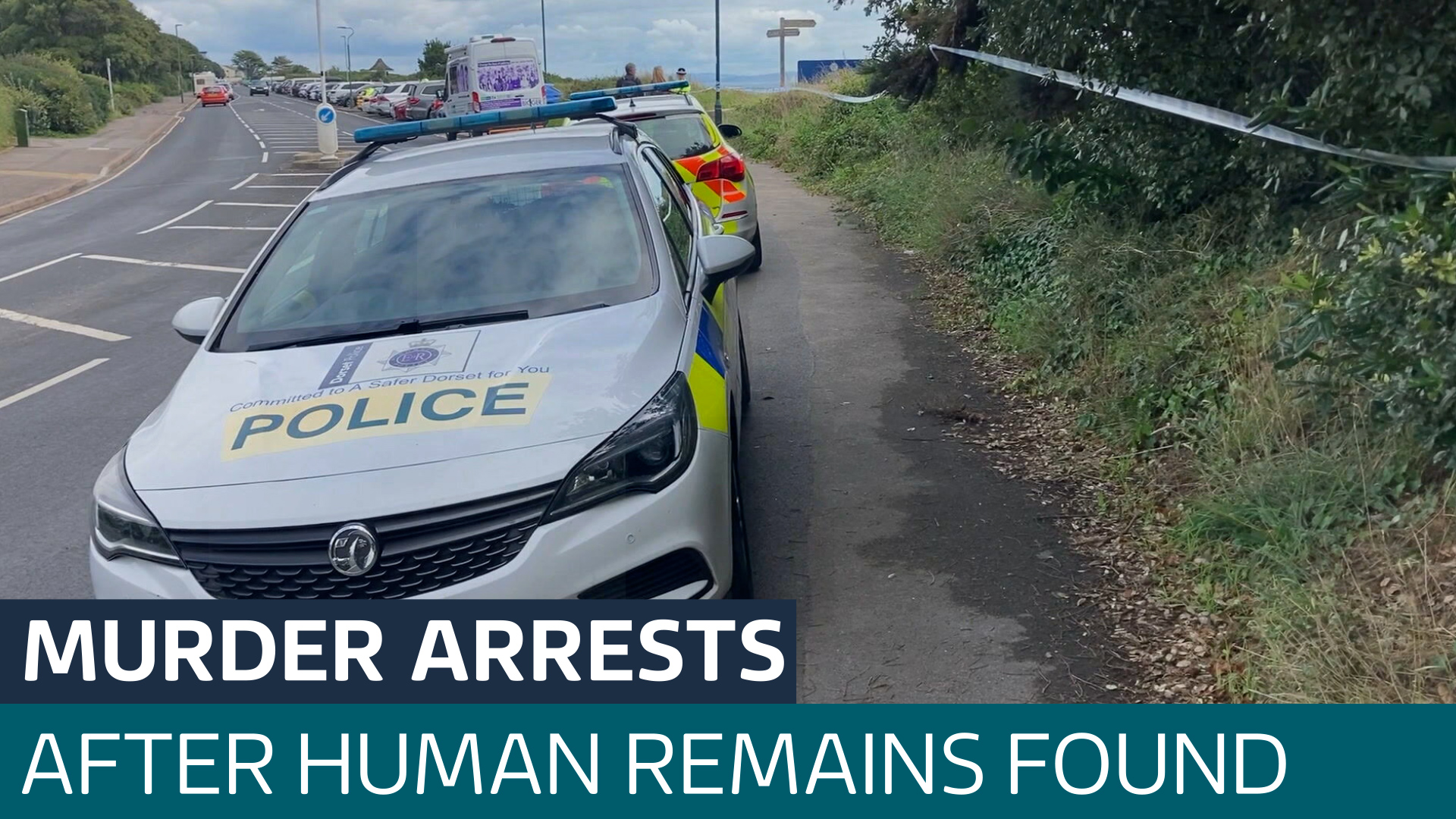 Two people arrested on suspicion of murder after discovery of human ...