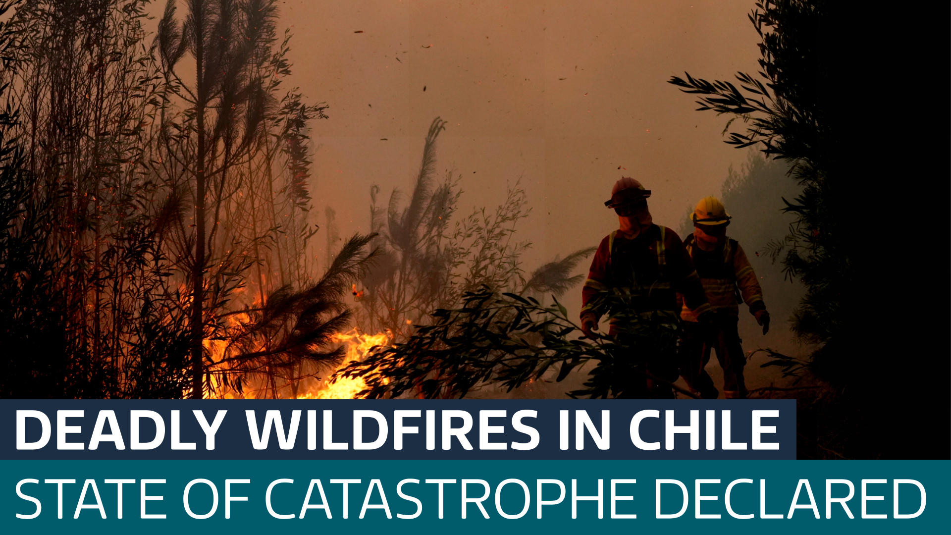 At least 22 people killed as dozens of wildfires spread in Chile ...