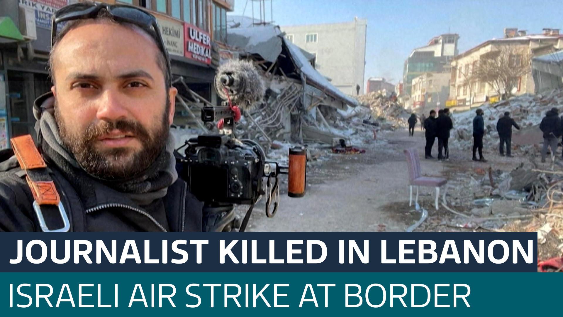 Journalist killed and six others injured after shelling 'from direction ...