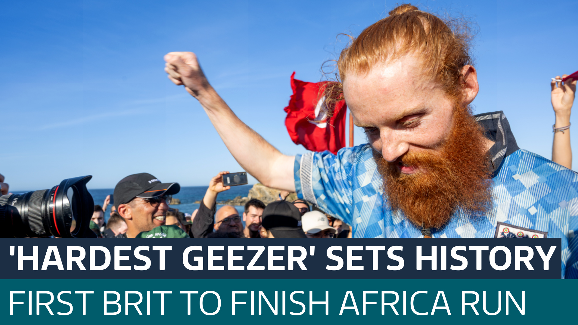 'Hardest Geezer' becomes first Brit to run the length of Africa ...