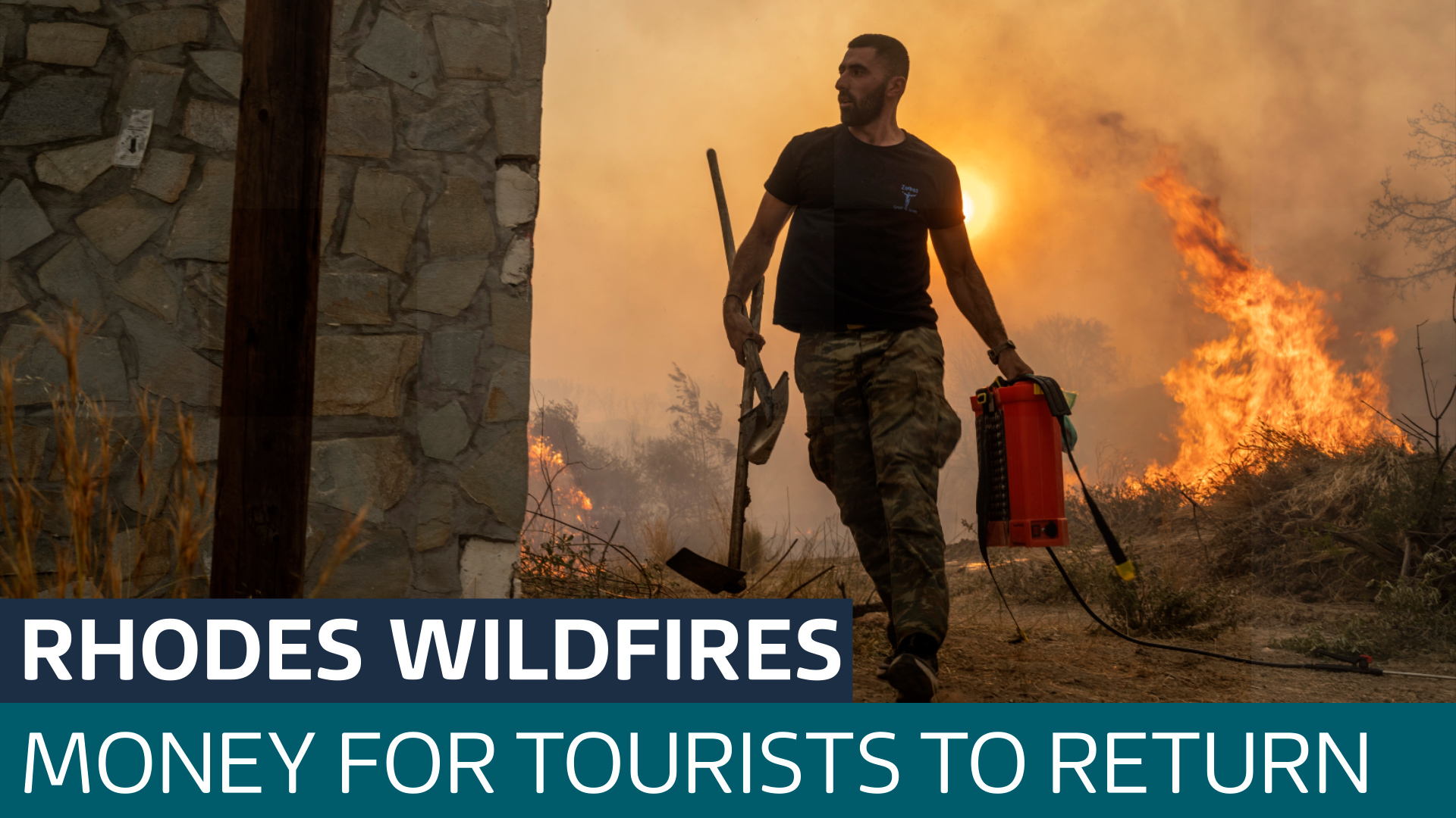 Holidaymakers evacuated from Rhodes wildfires offered up to €500 to ...