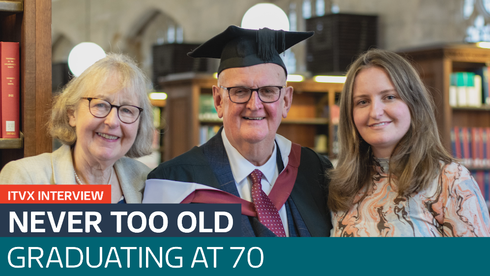 70-year-old man graduates from Bristol University despite losing part ...