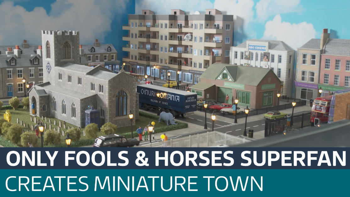 Kevin Jones spent three months building his intricate 00 scale take on ...