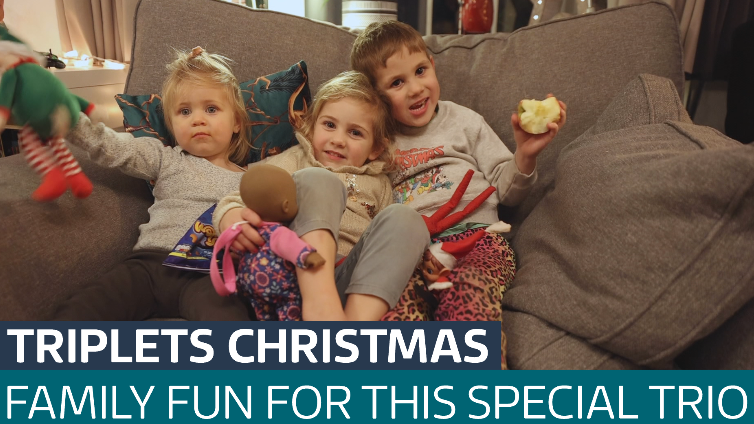Festive fun for one very special family in Somerset - Latest From ITV News