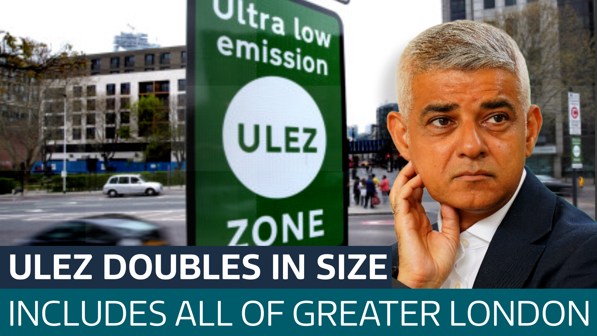 London becomes world's largest pollution-charging area as ULEZ doubles ...
