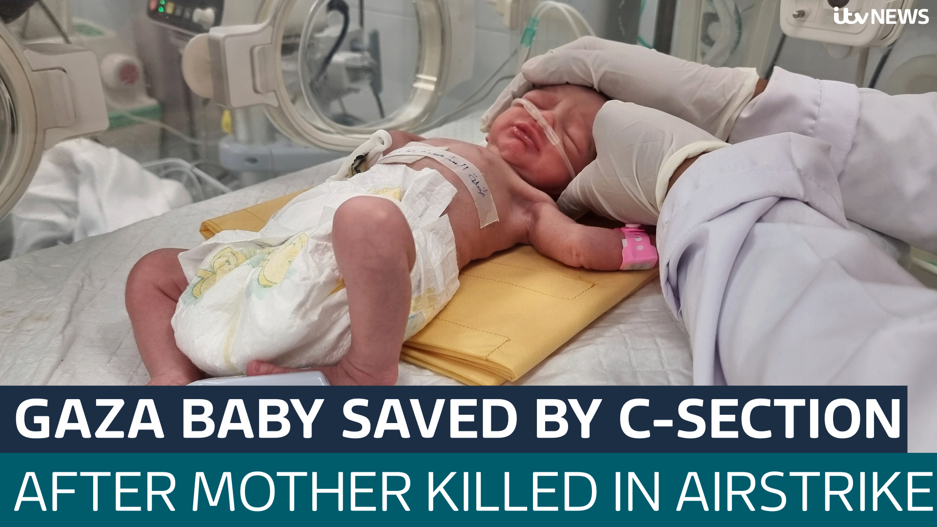 Gaza baby born by C-section after both parents killed in Israeli ...