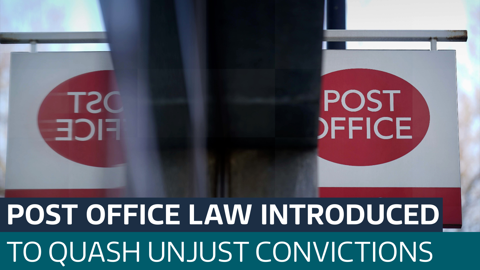 Post Office scandal: New law introduced to exonerate sub-postmasters ...