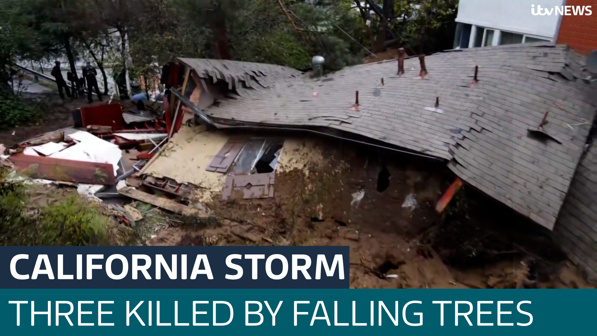Three people killed as deadly storm hits California - Latest From ITV News