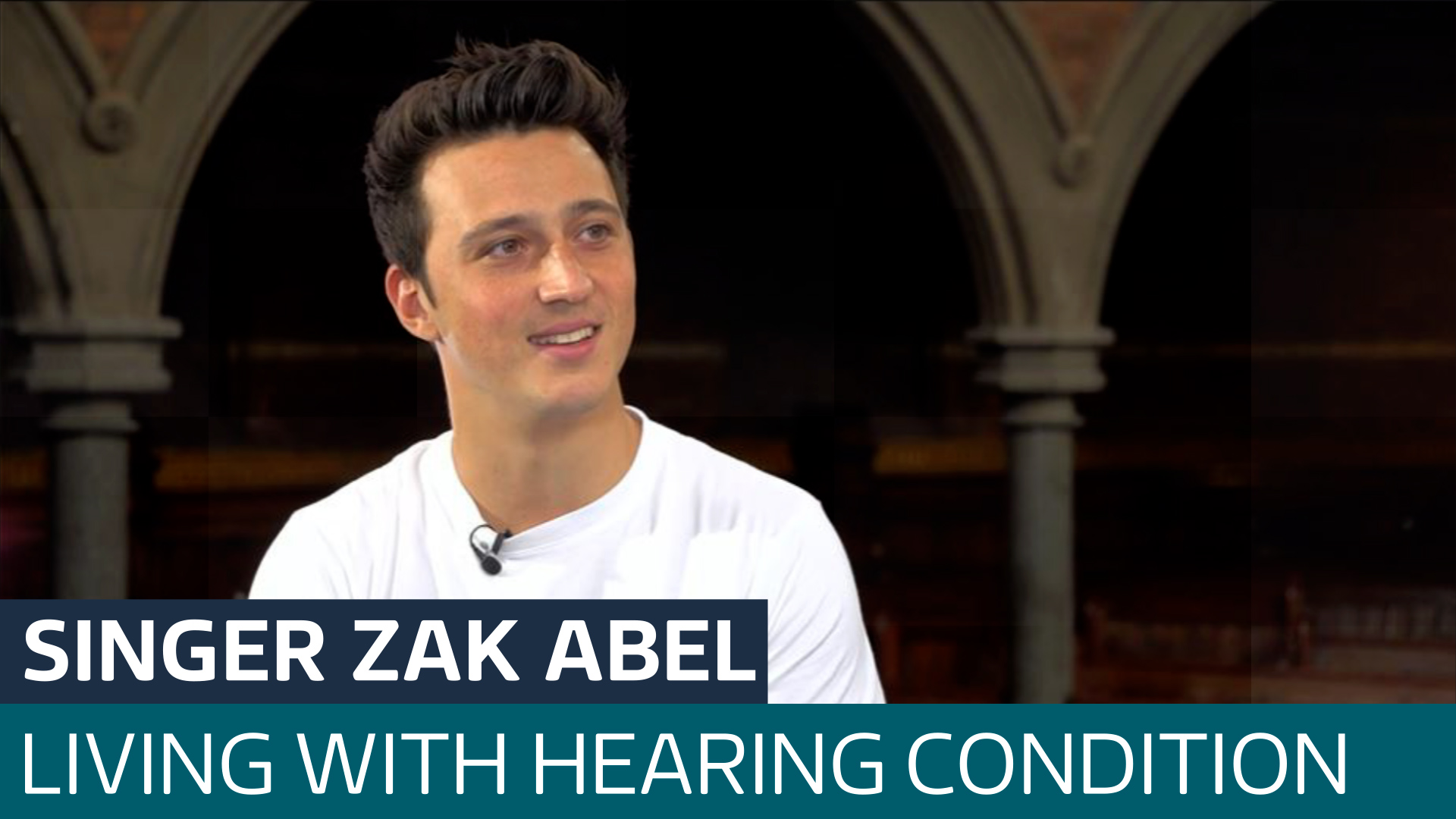 Singer Zak Abel on performing with a degenerative hearing condition ...
